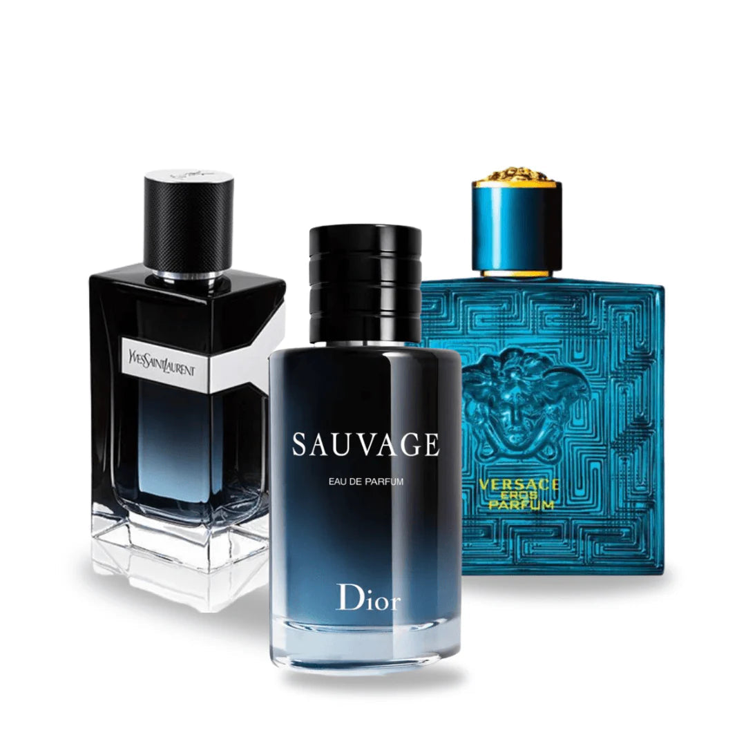 Combo Eros Versace + YSL + Sauvage Dior – Rose Stick